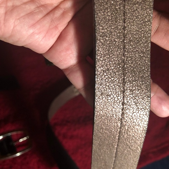 Accessories | Copper Colored Large Leather Belt | Poshmark